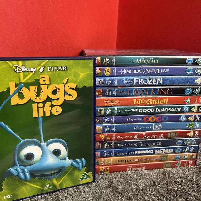DISNEY/PIXAR COLLECTION, DVD Bundle, 14 Unique Films, A Bugs Life ...