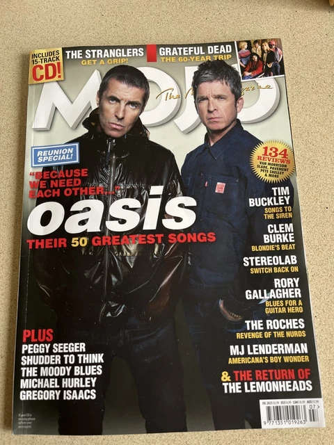MOJO NO.380 OASIS (MAGAZINE) July 2025 £4.35 - PicClick UK