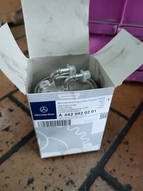 ORIGINAL MERCEDES-BENZ OM642 Filtres à Carburant Filtres Diesel ...