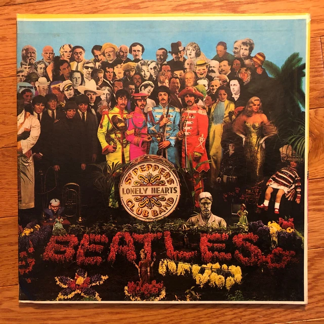 THE BEATLES Sgt. Pepper's Lonely Hearts Club Band LP 1967 Press 2nd ...