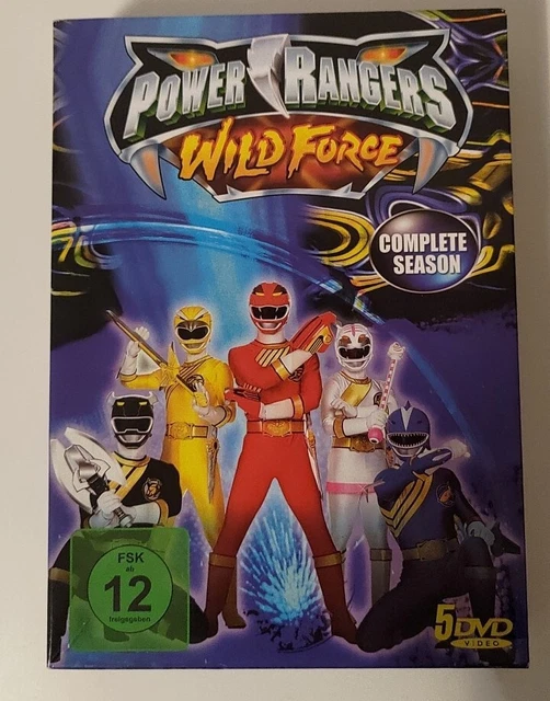 POWER RANGERS WILD Force DVD - komplette Staffel / Complete Season EUR ...
