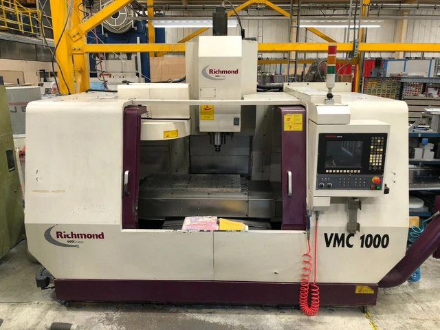 RICHMOND VMC 1000 CNC Vertical Milling Machine Anilam Control £8,000.00 ...
