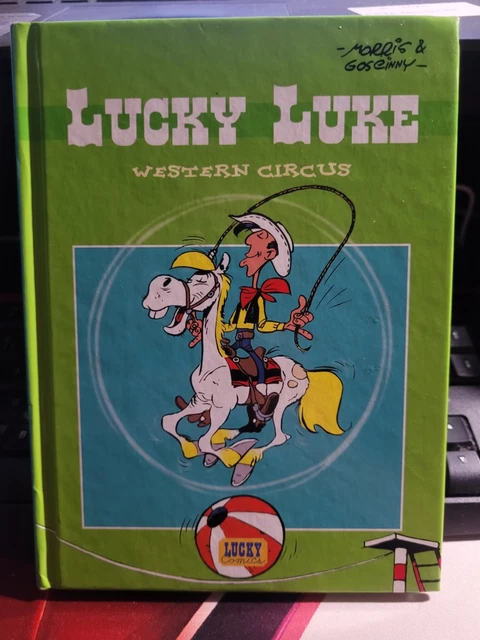 LUCKY LUKE WESTERN circus RARE ALBUM publicitaire TOTAL PETIT FORMAT ...