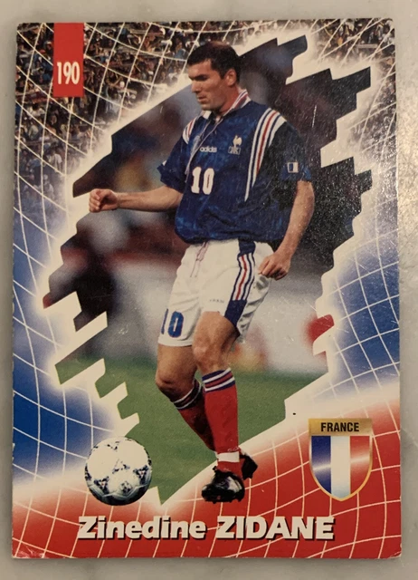 ZINÉDINE ZIDANE PANINI - foot cards France 98 - World cup EUR 22,00 ...