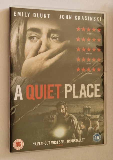 A QUIET PLACE DVD Starring Emily Blunt John Krasinski £3.50 - PicClick UK