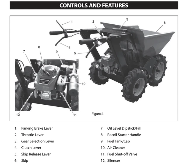 MUCK TRUCK MAX - Powered Wheelbarrow-8cu ft. skip/bucket £1,842.72 ...