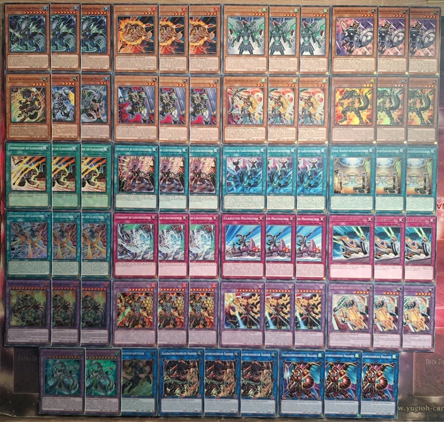 GLADIATORUNGEHEUER/GLADIATOR BEAST DECK/SET/CORE-CLAUDIUS,HERAKLINOS Yu ...