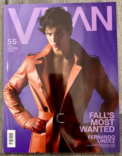 V MAN MAGAZINE - Issue # 55- Fall/Winter 2025-Fernando Lindez-Brand New £11.08 - PicClick UK
