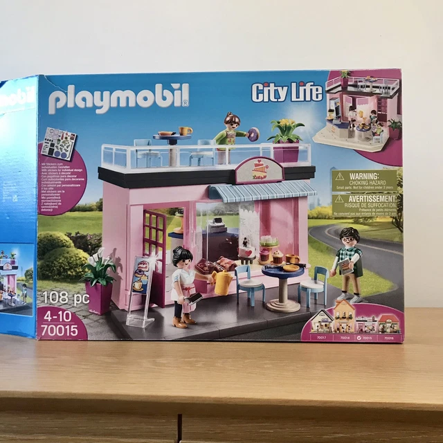 PLAYMOBIL CITY LIFE My Favourite Cafe 70015 EUR 29,20 - PicClick FR