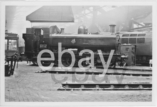 GWR 5700 CLASS 0-6-0PT No.3711 - Old Oak Common - 1963 £2.20 - PicClick UK