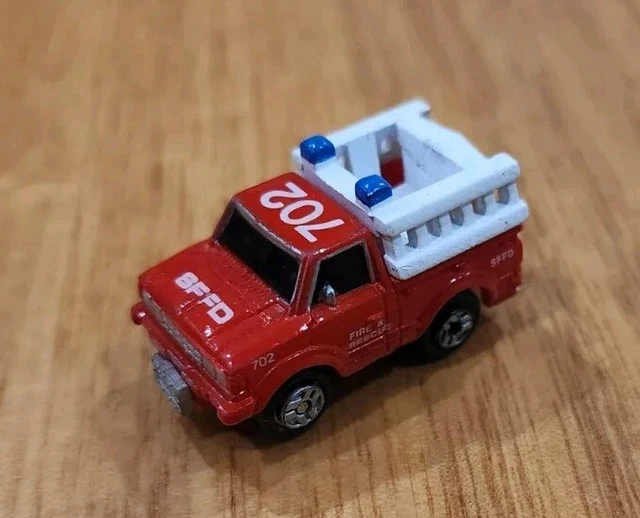 VINTAGE GALOOB MICRO Machines Fire and Rescue Truck EUR 11,90 - PicClick FR