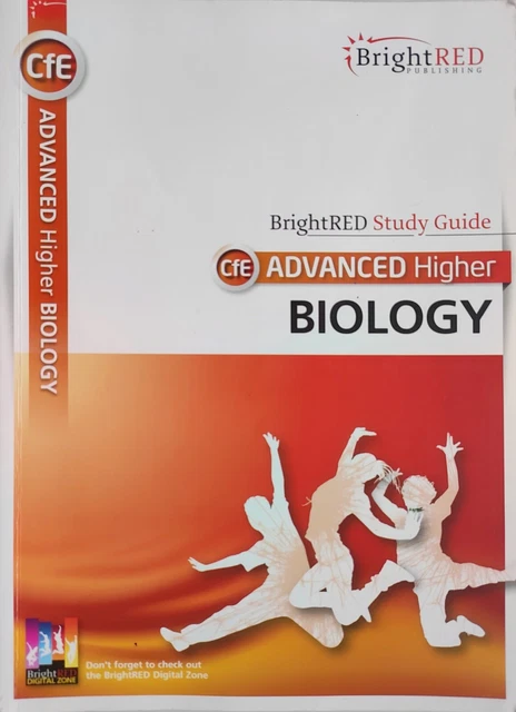 BRIGHTRED STUDY GUIDE, CfE Advanced Higher Biology textbook £3.99 ...