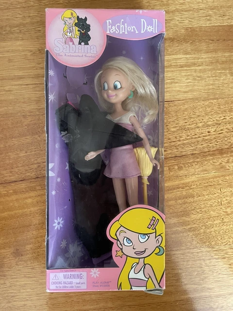 VINTAGE SABRINA THE Teenage Witch The Animated Series Fashion 9” Doll w ...