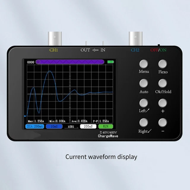 DUAL CHANNEL DIGITAL Oscilloscope with Advanced Features 50M Sampling ...