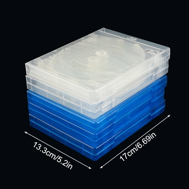 CD CASE BLU-RAY Replacement Game Case ProtectiveBox DVD Discs Storage ...