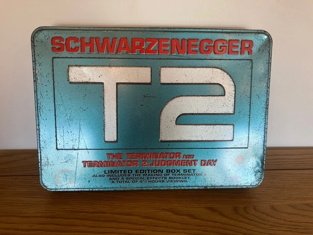 THE TERMINATOR AND Terminator 2 Vhs Box Set Limited Edition Box Set £12 ...