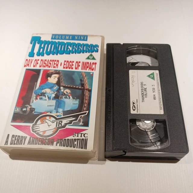 GERRY ANDERSON VHS Video Thunderbirds Vol 9 Day Of Disaster - Edge Of ...