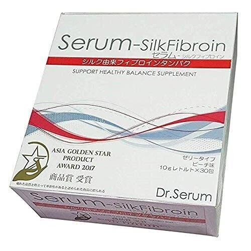 SÉRUM FIBROINE DE Soie 300g 10g × 30sachets Complément alimentaire ...