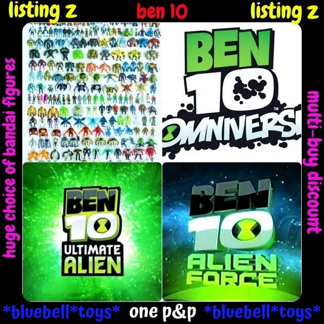BEN 10 BEN Ten Figures Bandai 4" Figures Range Huge Choice Multi ...