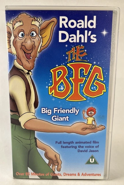 ROALD DAHL THE Bfg The Big Friendly Giant Pal Vhs Video Kids Children £ ...