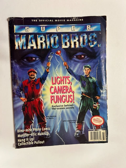 SUPER MARIO BROS The Official Movie Magazine Original 1993 Rare £23.85 ...