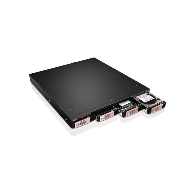 FUJITSU CELVIN NAS Server QR802 4x HDD Tray HDMI VGA USB eSata ohne ...