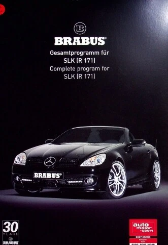276811) MERCEDES SLK R171 - Brabus - Prospekt 03/2008 EUR 12,71 ...