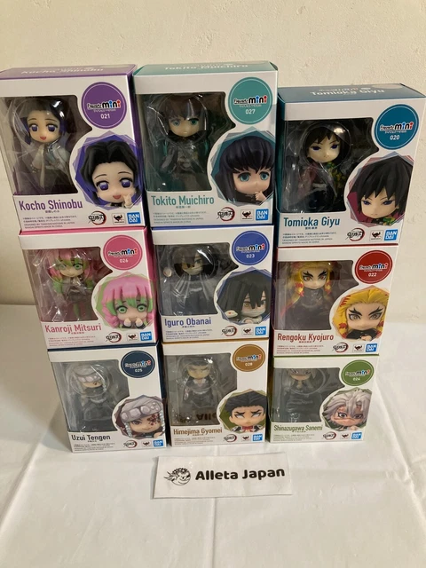 BANDAI FIGUARTS MINI Demon Slayer Hashira Set Kimetsu keine Yaiba ...