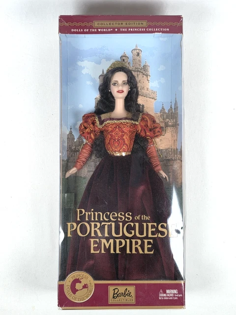 DOLLS OF THE World Princess of the Portuguese Empire Barbie 2002 Mattel ...