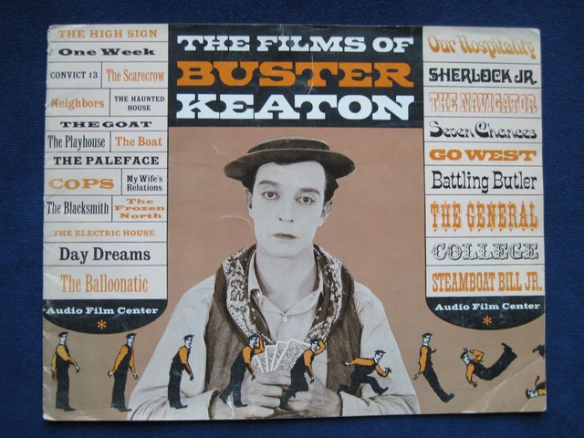 THE FILMS OF BUSTER KEATON First Edition ORIGINAL 1969 Profile of ...