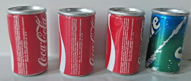 COCA COLA COKE Cans & Sprite Mini Tin Can Miniature Sample Can Lot Of 3 ... COCA COLA COKE Cans & Sprite Mini Tin Can Miniature Sample Can Lot Of 3 ...