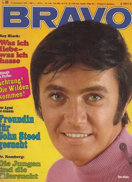 BRAVO REX GILDO, Roy Black, Daliah Lavi,Terence Hill,Patrick Macnee ...