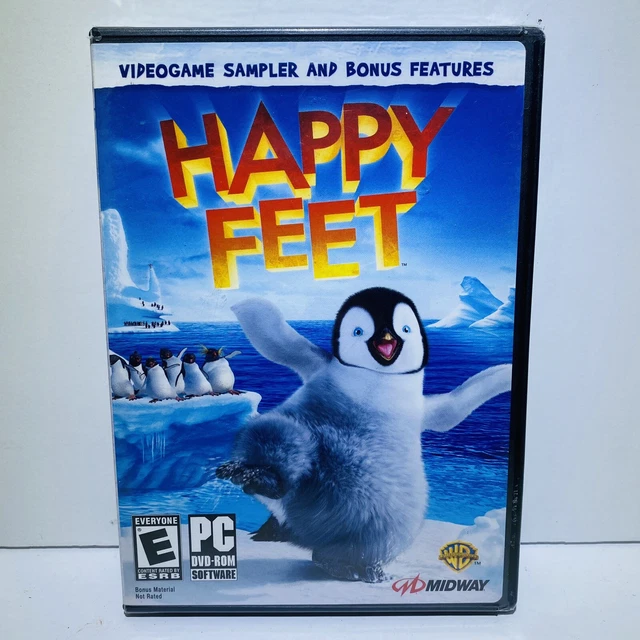BRAND NEW - HAPPY FEET- VIDEOGAME SAMPLER-PC DVD-ROM SOFTWARE - WINDOWS ...