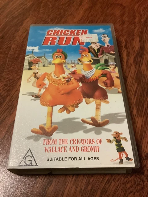 CHICKEN RUN VHS 2001 Dreamworks $10.00 - PicClick AU