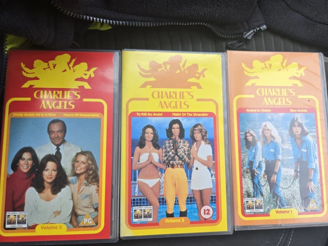 RARE CHARLIE’S ANGELS The Original Tv Series Vintage VHS Cassette Tape ...