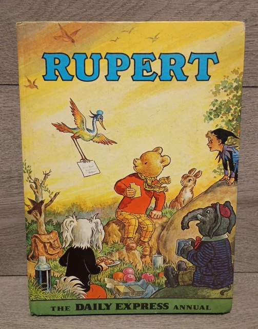 RUPERT ANNUAL 1972 Vintage - Daily Express Annual Good Condition ...
