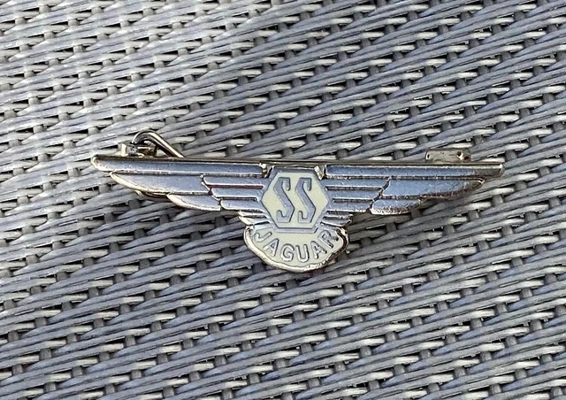 VINTAGE JAGUAR SS Rare Enamel Lapel Pin Badge £14.99 - PicClick UK