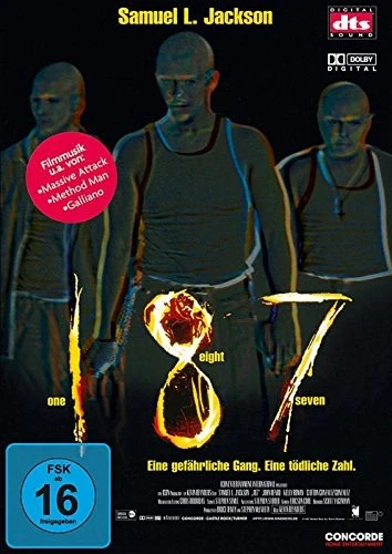 187 EINE TÖDLICHE Zahl DVD Samuel L. Jackson Drama FSK 16 Deutsch EUR 3 ...