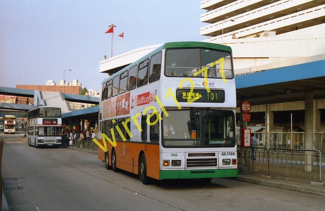ORIGINAL BUS PHOTOGRAPHIC negative New World First Bus Olympian VA6 ...
