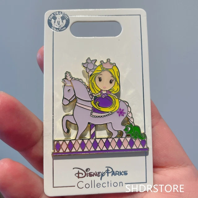 Disney Pin Authentic 2021 Rapunzel Tangled Carrousel Disneyland Exclusive £9 31 Picclick Uk