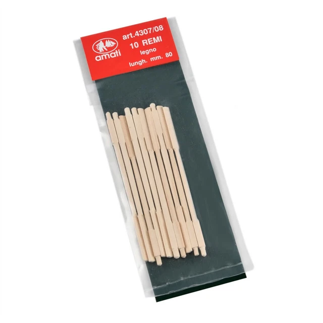 AMATI AM4307-08 RAMES en Bois 80 MM (10 Pièces) Modélisme EUR 10,65 ...