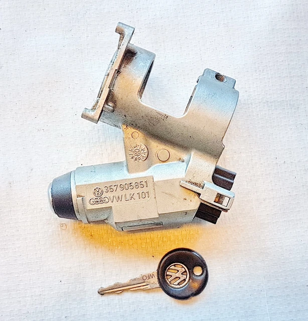 VW GOLF II 1,6 TD Zündschlüssel Zündung 357905851 KL0 37046 ignition ...