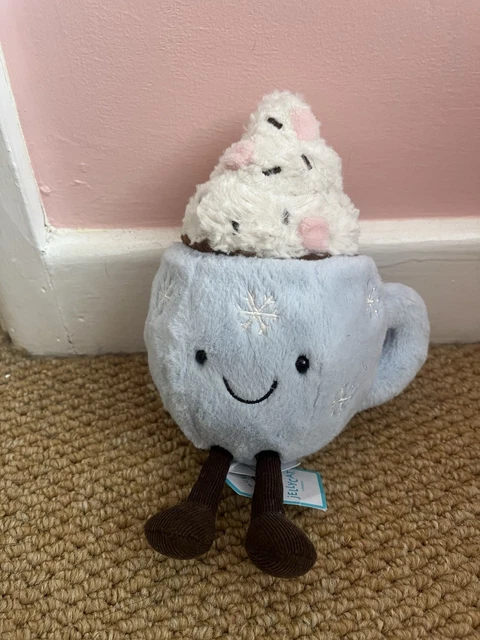 JELLYCAT AMUSEABLES HOT Chocolate with Marshmallows Christmas £17.39 ...