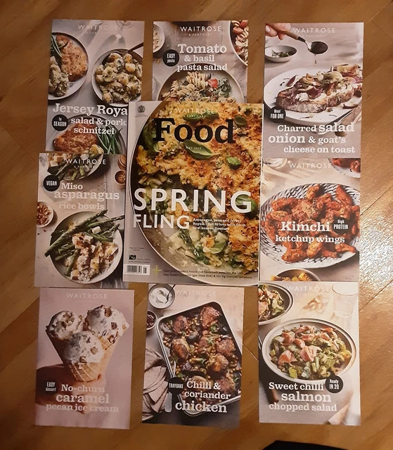 WAITROSE FOOD MAGAZINE And Recipe Cards May 2025 £2.28 - PicClick UK