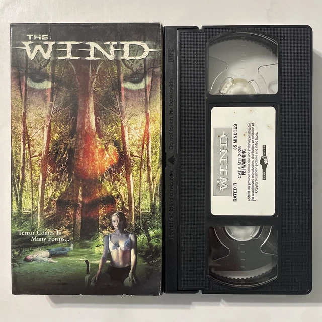 THE WIND (VHS, 2004) Zeke Rippy, Scott Parrish, Horror ~ BUY 2 GET 1 ...