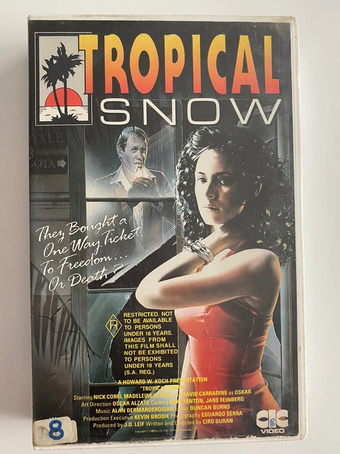 TROPICAL SNOW [VHS] CIC Taft Video Big Box Ex-Rental Tape 1988 Action ...