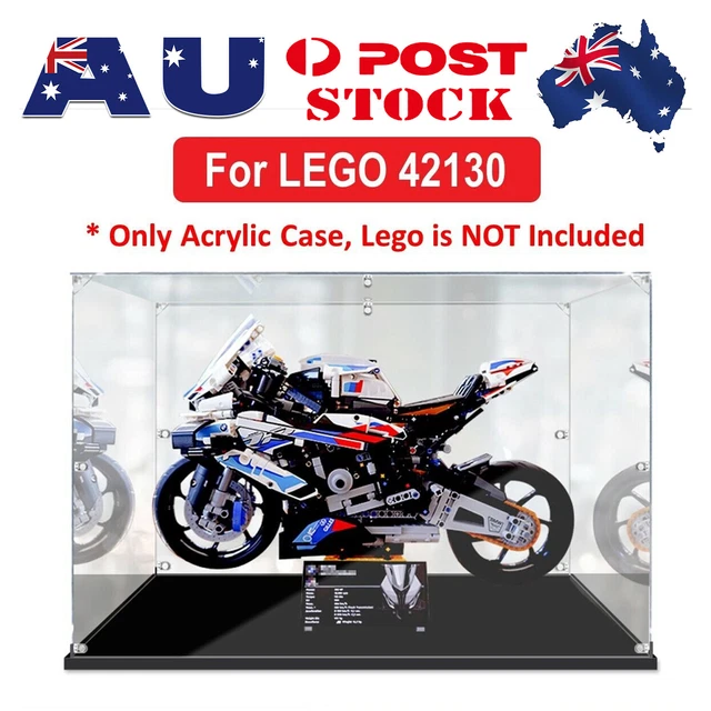 DISPLAY CASE FOR LEGO 42130 Technic BMW M 1000 RR Storage Dust Proof ...