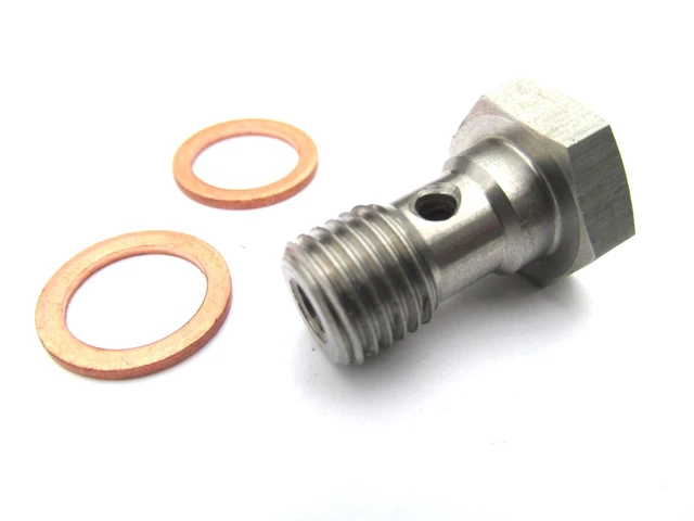 FERGUSON TEF20 OIL Pressure Pipe Banjo Bolt & Washers £11.50 - PicClick UK