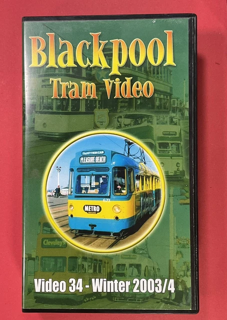 BLACKPOOL TRAM VIDEO, VHS, Video 34 - Winter 2003/4 £5.00 - PicClick UK