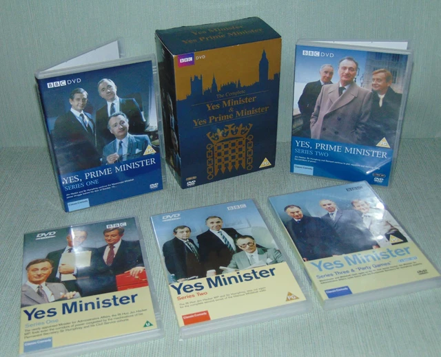 YES MINISTER AND Yes Prime Minister DVD The Complete Collection BBC UK ...